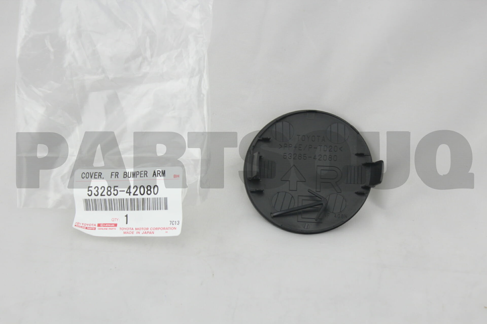 5328542080 Genuine Toyota COVER, FRONT BUMPER ARM HOLE, RH 53285-42080 ...