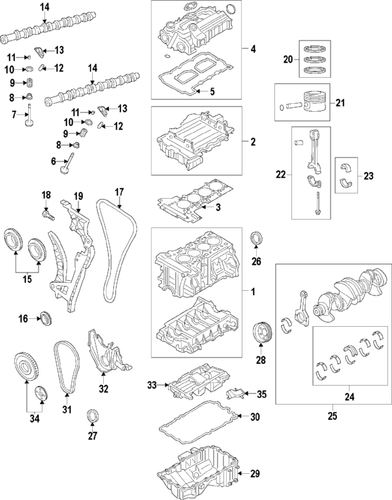BMW 11127588418 GENUINE OEM VALVE COVER GASKET SET | eBay