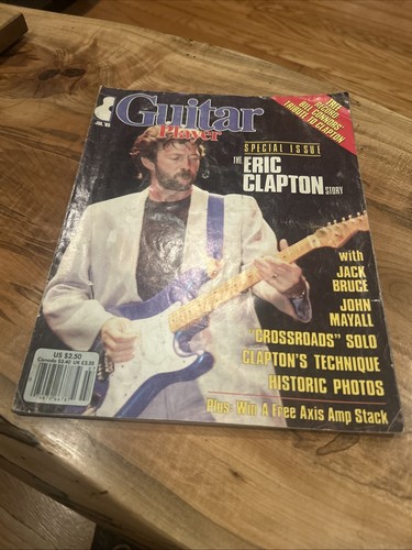 Guitar Player Magazine July 1985 Vintage Special Issue Eric Clapton ...