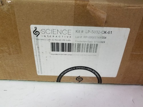 Science Interactive Science Labs Kit# LP-5032-CK-01 | eBay