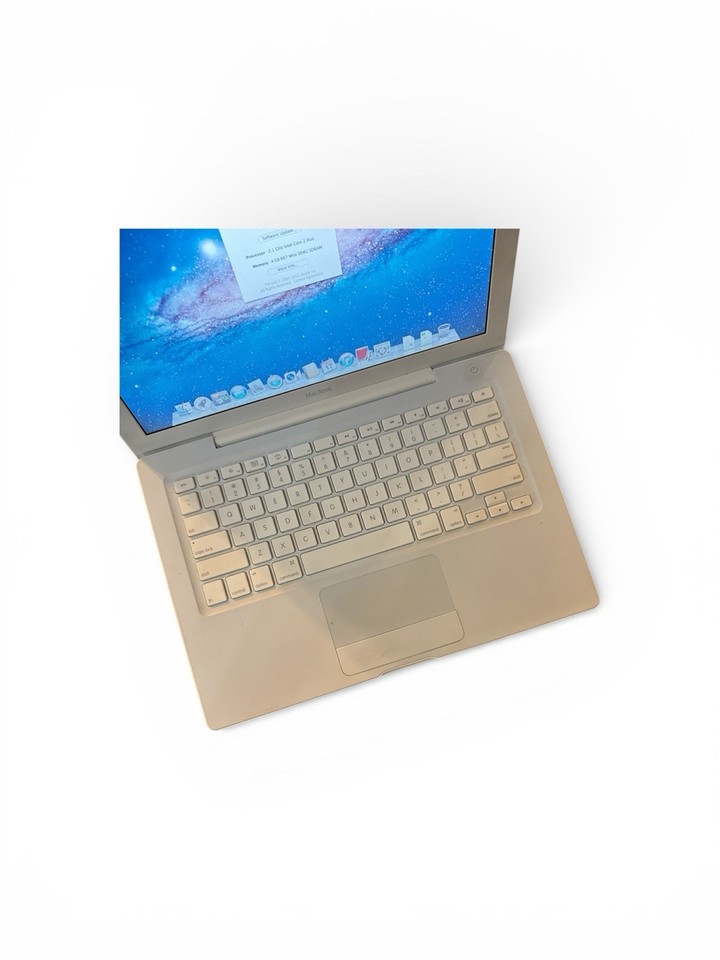 Apple MacBook 2007 Laptop Intel Core 2 Duo T7400 2.1GHz 4GB RAM NO HDD ...