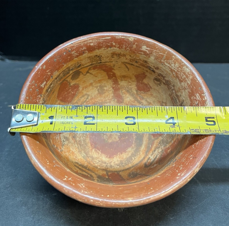 Pre-Columbian Authentic Solid Artifact Polychrome Mayan Copador Pottery ...