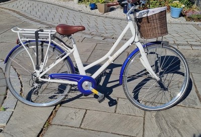 Pendleton Somerby Electric Bike 17" White And Navy | eBay UK