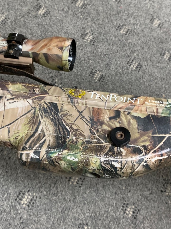 Tenpoint Phantom CLS Crossbow w/ Acu-Draw Cocking Device Scope & Quiver ...