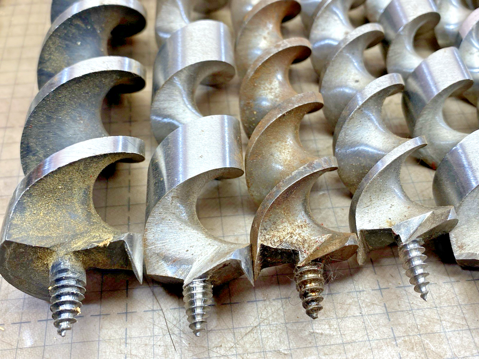 26 Assorted Wood Drill Auger Bits 6", 18", Size 1/4", 1-1/4" Greenlee ...