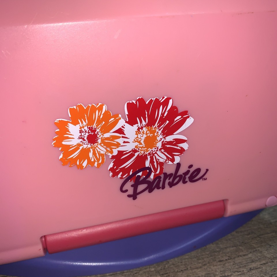 RARE Y2K Barbie Desktop Computer Barbie B-SMART Mattel | Great ...