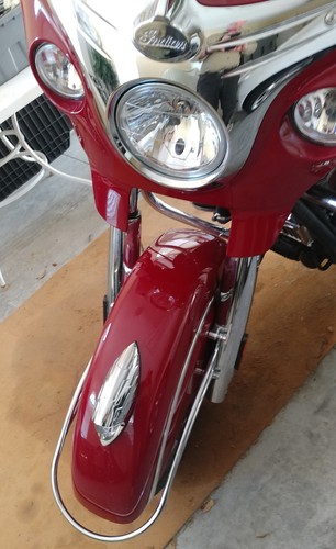 Indian Motorcycle Front Fender Bumper Kit Chrome Part Number 2879551 ...