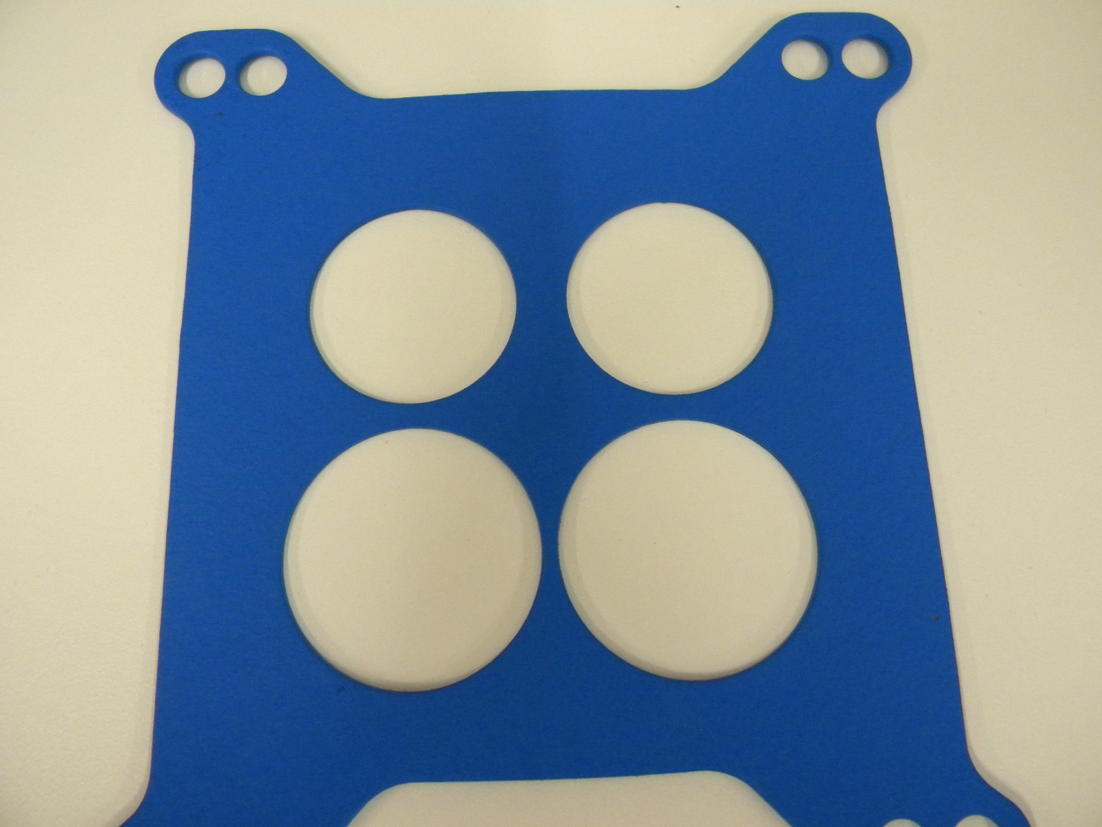 Carter AFB AVS Edelbrock 4 Barrel Mounting Flange Gasket Blue | eBay