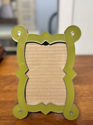 Jonathan Adler Green Enamel Curve Picture Frame 6x4 Photo | eBay