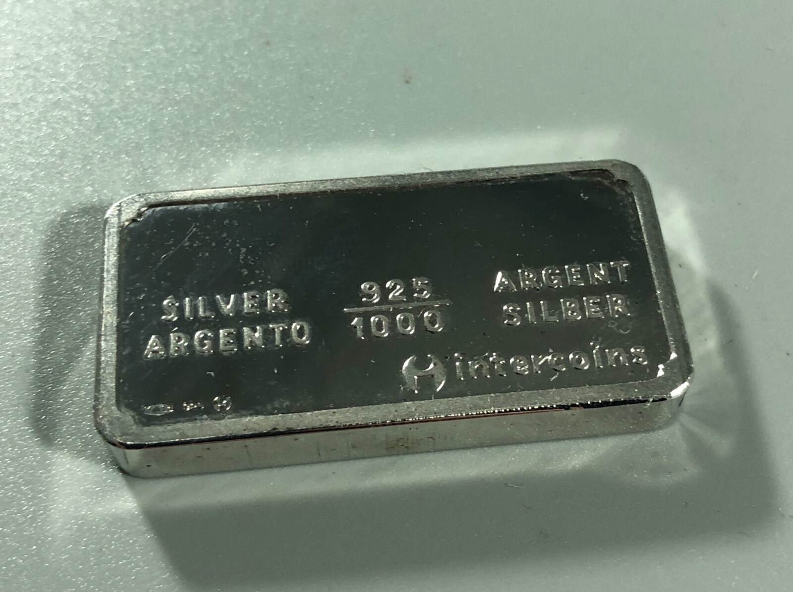 Vintage 925 Silver Ingot 60g CZX | eBay UK