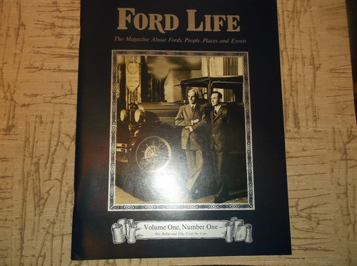 Vintage AUTOMOTIVE HISTORY Magazine FORD LIFE/Vol1 #1 Nov-Dec 1970 ...