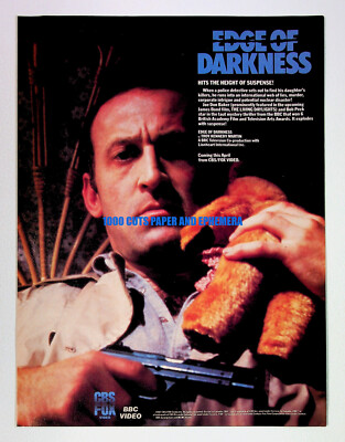 Edge of Darkness CBS Fox Video 1987 Trade Print Magazine Ad Poster ...