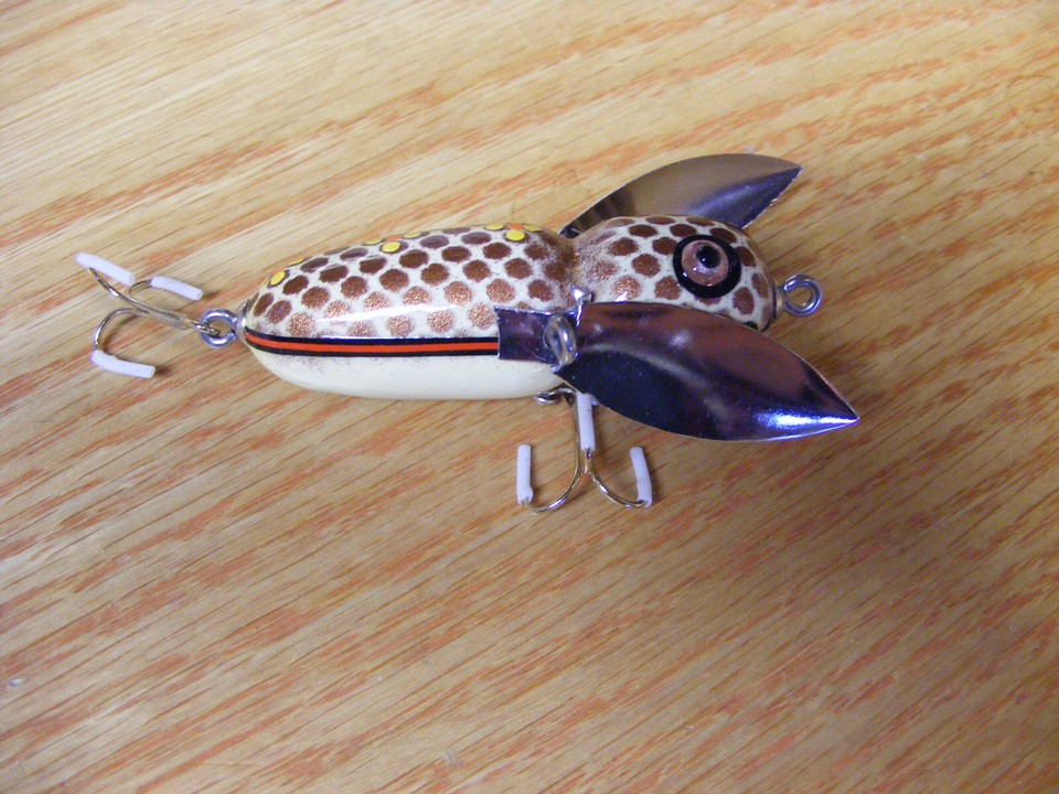 Beautiful Contemporary C Hines Heddon Style Crazy Crawler in Copper ...