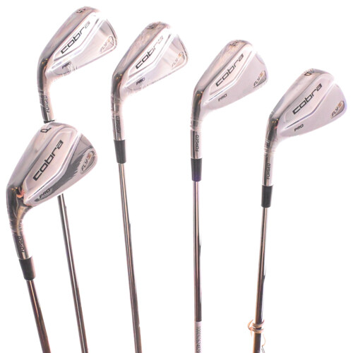 New Cobra Fly-Z Pro Forged Iron Set 5-PW, No 8-Iron DG SL Stiff LEFT ...