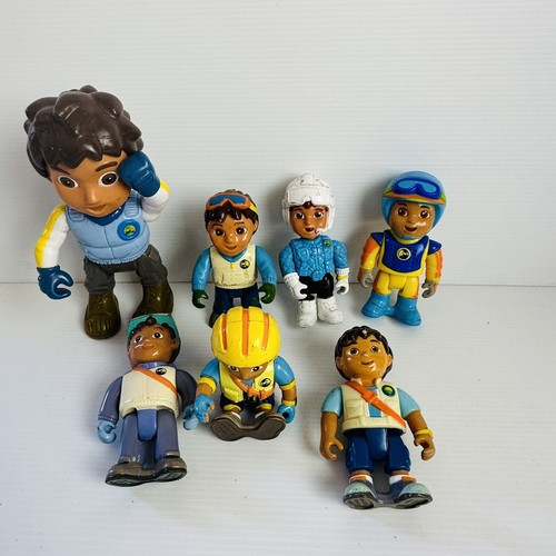 Go Diego Go! Action Figures Figurine Lot Of 7 Bulk Bundle | eBay Australia