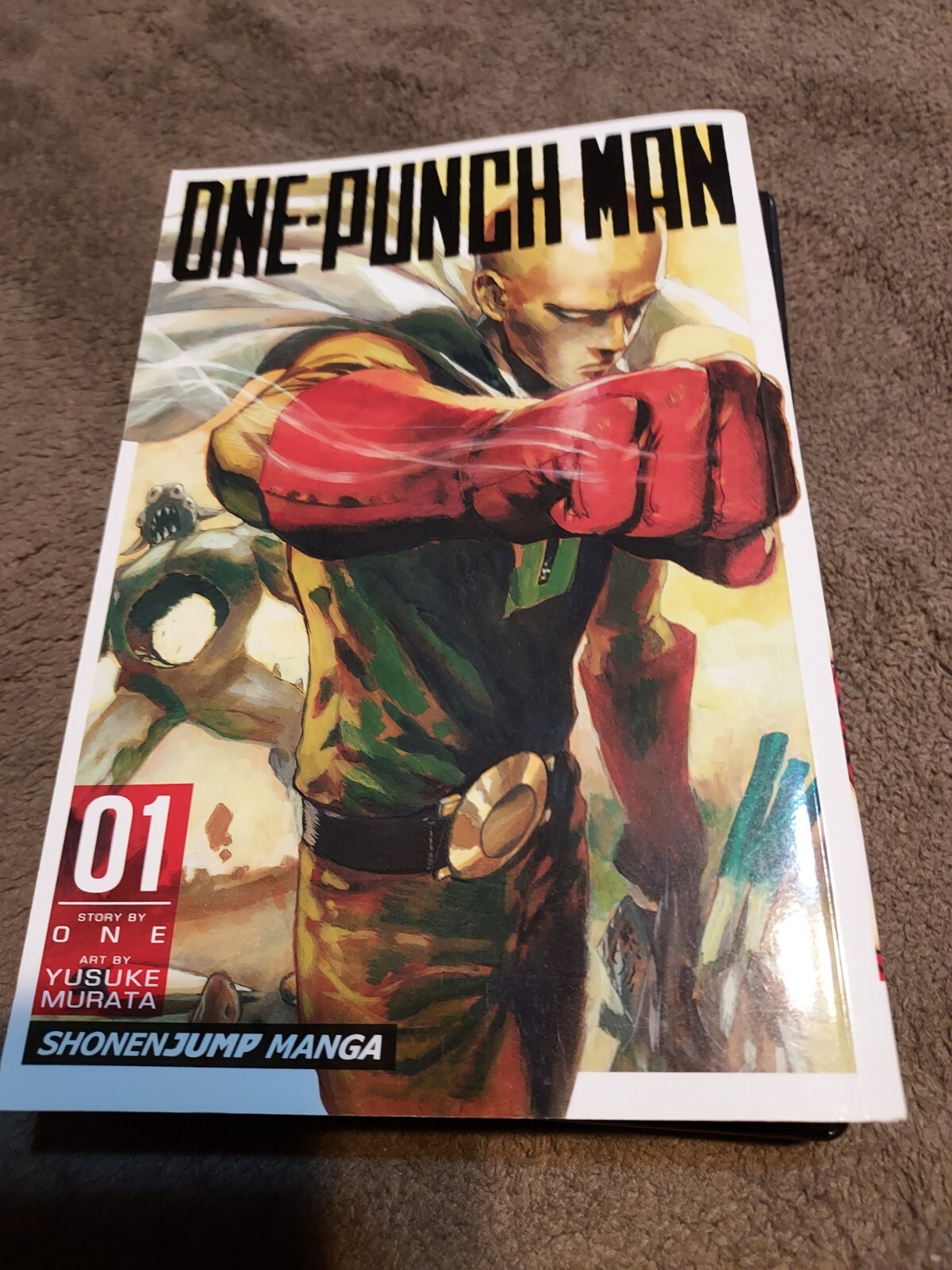 One-Punch Man #1 (Viz, 2015) Second Printing English Manga ...