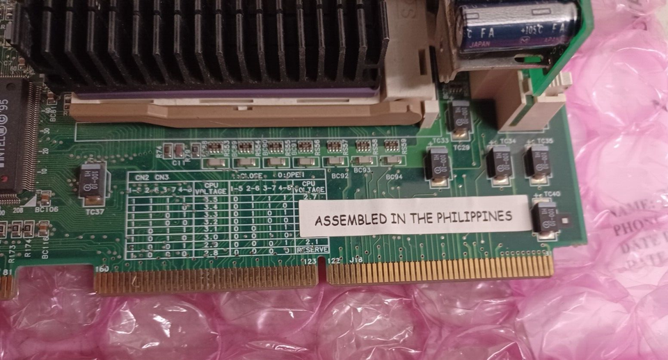 Dual Pentium Pro CPU M9B-DP6 Board 48.59005.011 95468-1 55.59002.021 ...