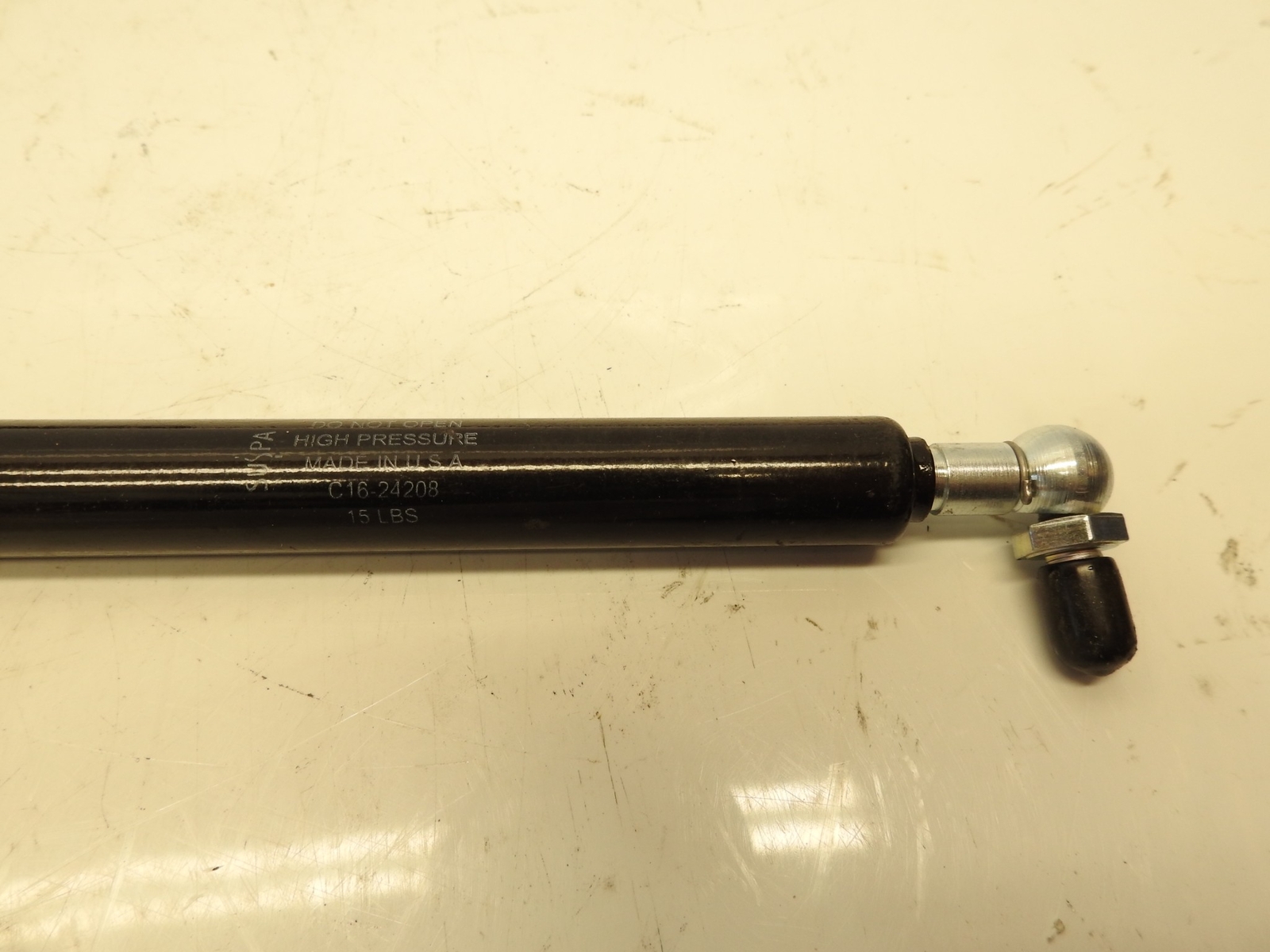 Lot of 2 SUSPA C16-24208 Gas Spring Strut 15 lb, 8" Stroke, Ball Joint ...