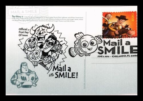 PIXAR FILMS TOY STORY 2 BUZZ LIGHTYEAR MAIL A SMILE 2012 ARTCRAFT ...