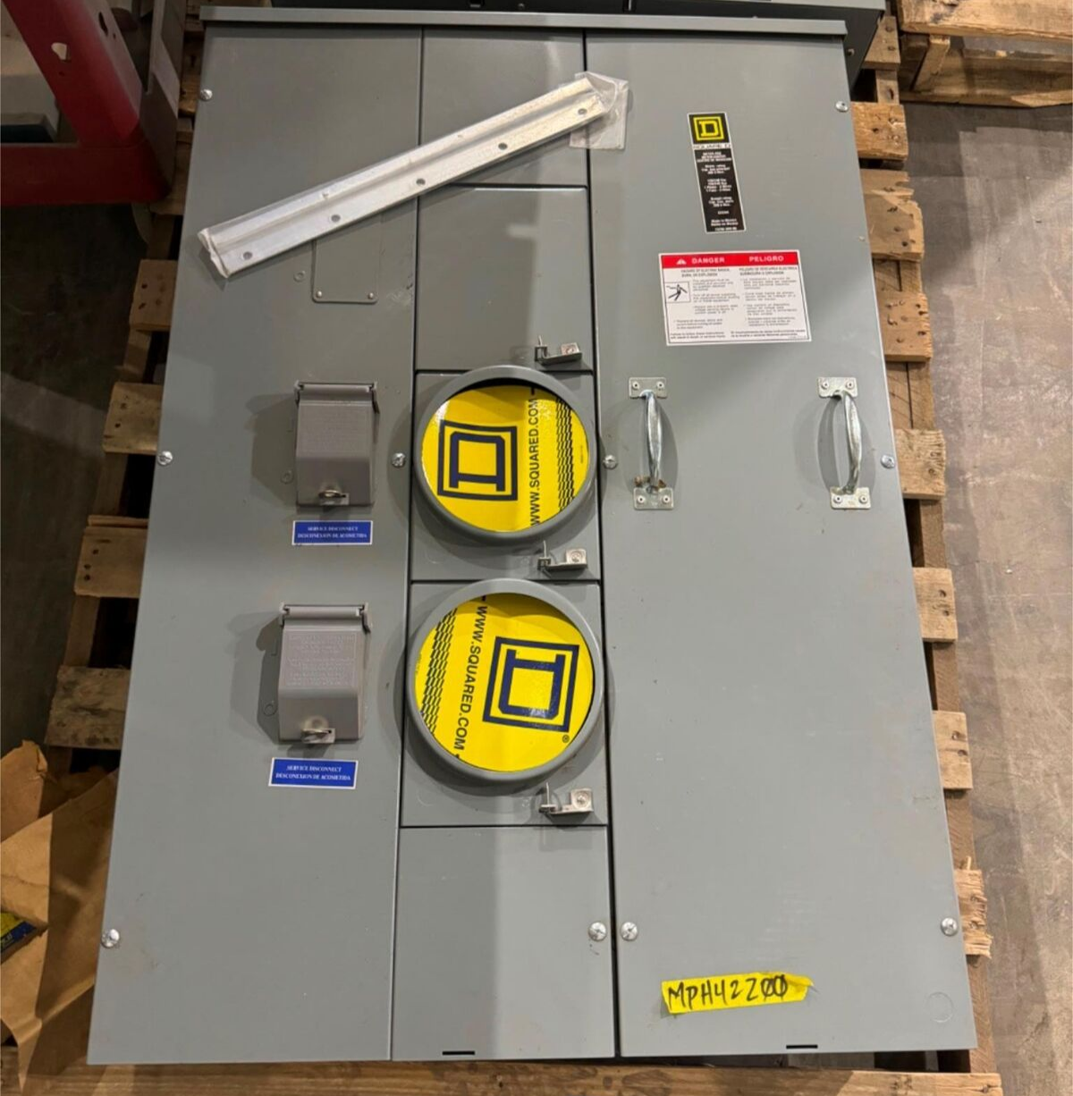 new SQUARE D 400 amp square d meter pak mpH42200 mph42-200 combo | eBay