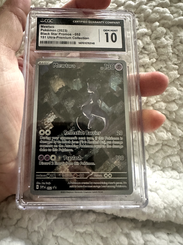 Mewtwo Black Star Promo. 151 Ultra-Premium Collection 052 | eBay