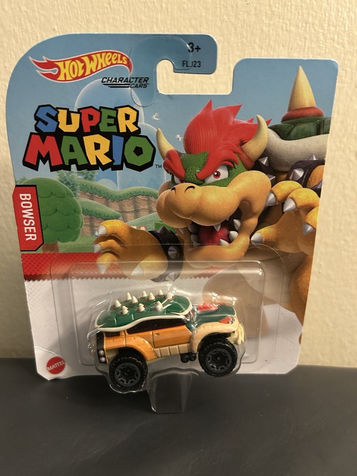Hot Wheels Character Cars - BOWSER | Super Mario Hot Wheels | 2021 ...