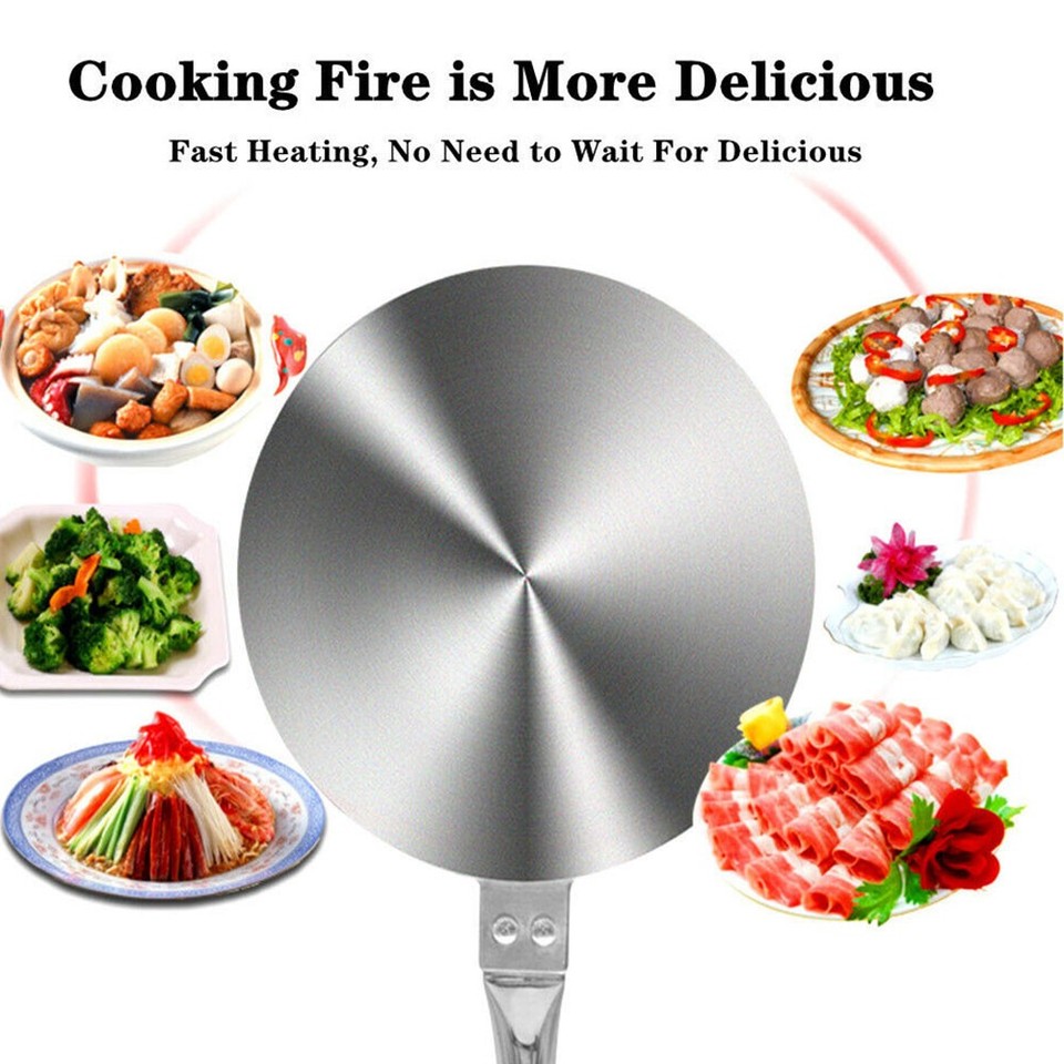 Induction Disc Hob Converter Adapter Heat Diffuser Gas Electric Cooker ...