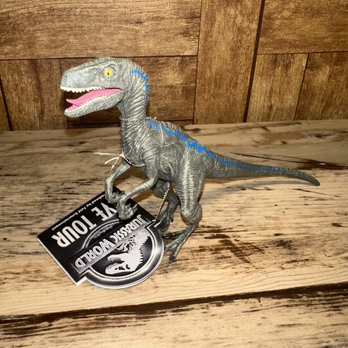 Jurassic World Live Tour Velociraptor Raptor Blue Figure Toy with TAG ...