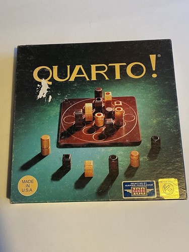 Quarto! Board Game All The Pieces Are There 100% Complete! | eBay