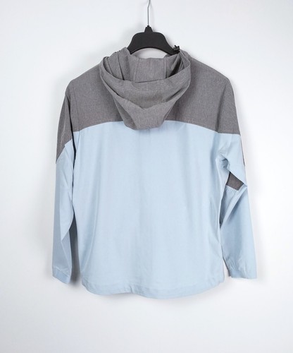 MIZZEN+MAIN Hydrashift Full Zip Hooded Jacket Blue Gray Heather Size XL ...