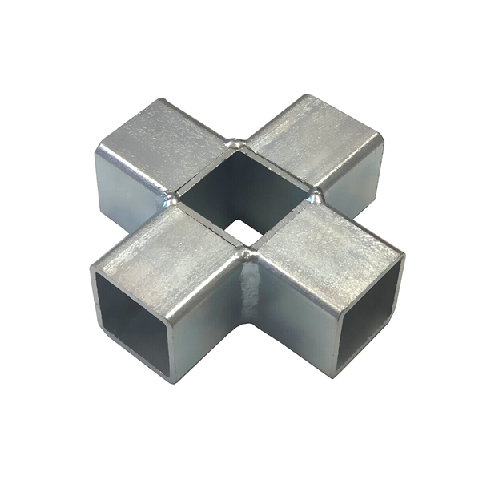 STEEL CONNECTOR JOINER 25mm SQUARE Tube Aviary Frame Trailer cage DIY ...