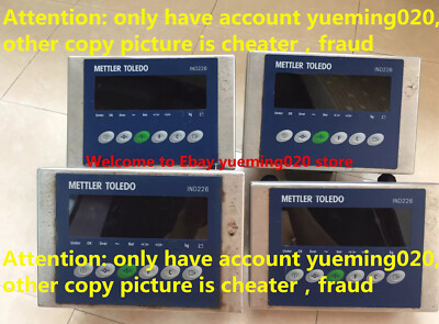 Ship dhl Mettler Toledo IND226 XK3124 Panel operator | eBay