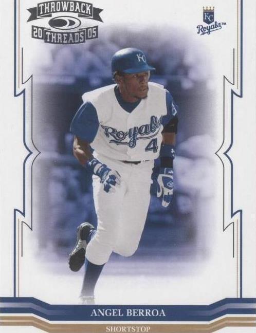 2005 Donruss Throwback Threads - Angel Berroa #4 for sale online | eBay