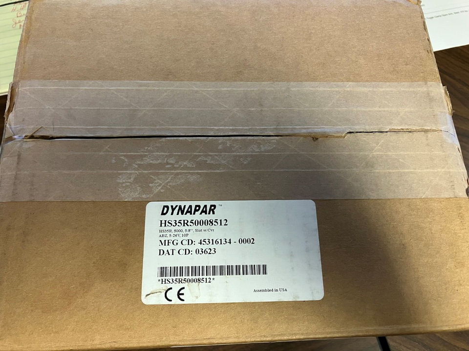 HS35R50008512 DYNAPAR, Heavy duty hollowshaft encoder. 5/8" bore ...
