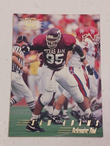 Sam Adams Seattle Seahawks 1994 Pacific Rookie Card #417 | eBay