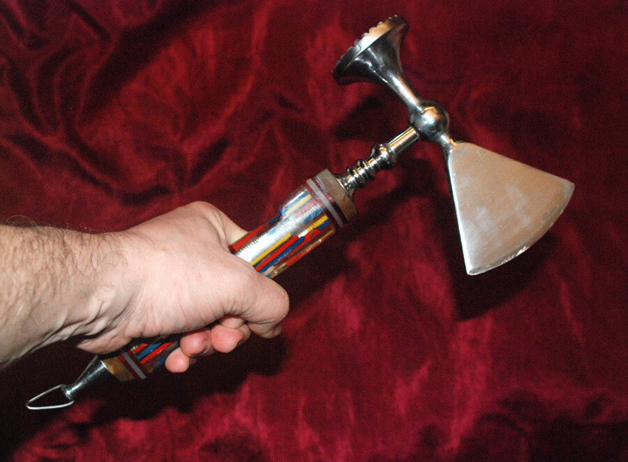 Solid Meat Axe / Hammer. Vintage Soviet era Handmade Kitchen tool | eBay