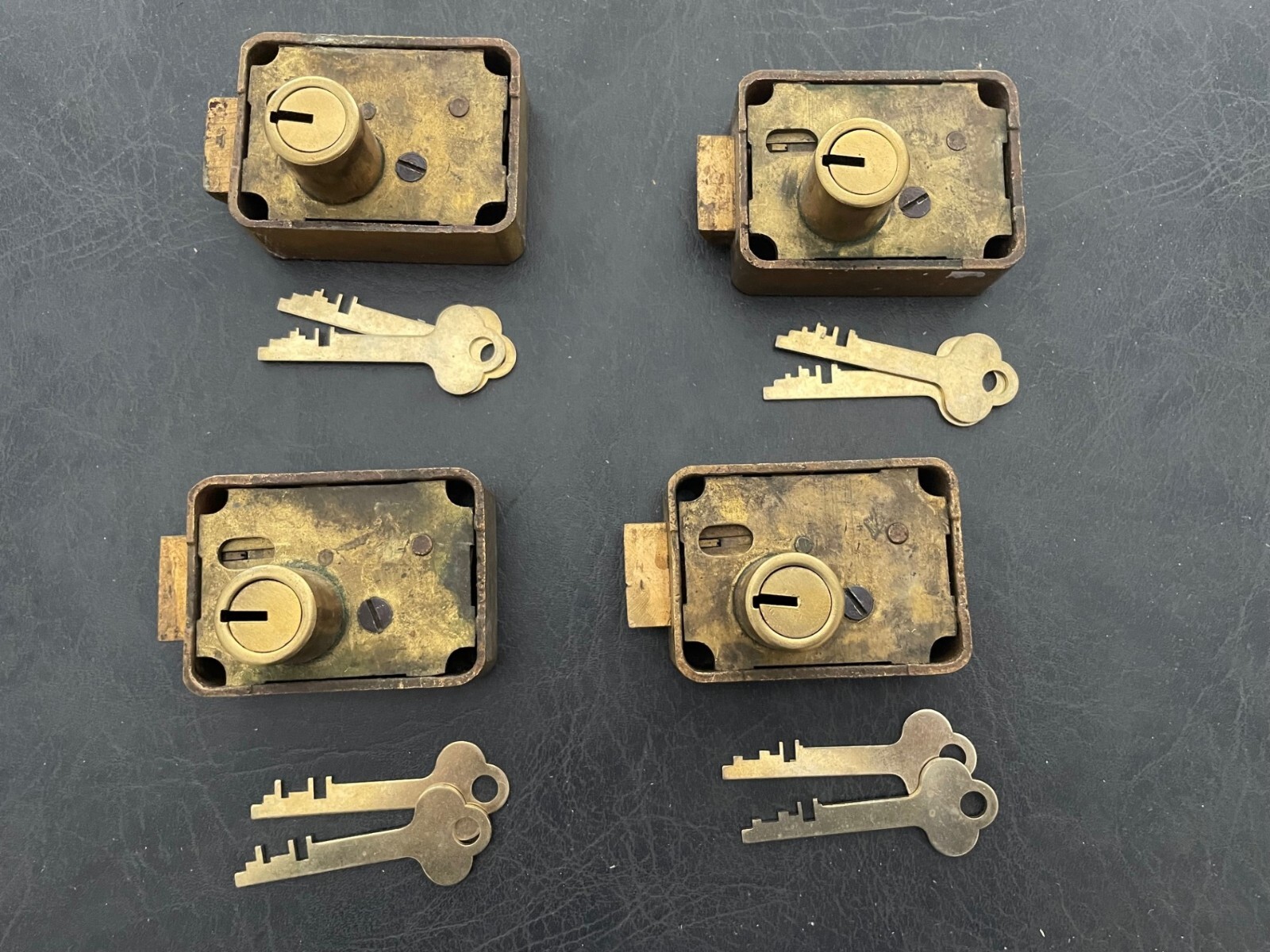 Herring Hall Marvin HHM Model #21 Safe Deposit Lock BR RH 3/4" nose ...