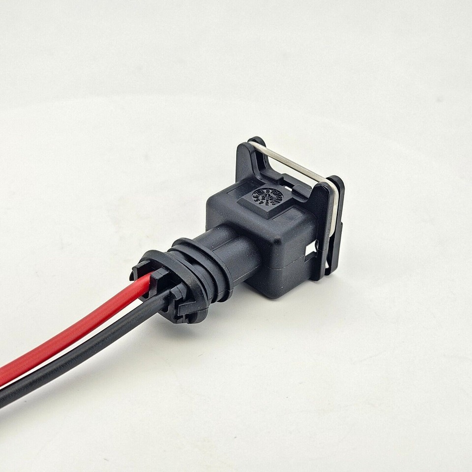 4 x Fuel Injector BOSCH Connector Plug EV1 OBD1 Pigtail Wiring Clips X ...
