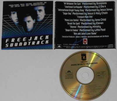 Freejack Soundtrack Scorpions Ministry Jesus Jones Little Feat Japan cd ...