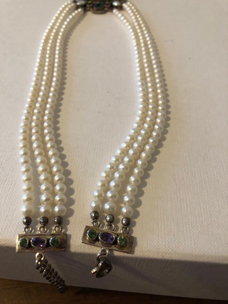 Nicky Butler Raj Collection 566.99 ct. Multi-gemstone Pearls Necklace ...