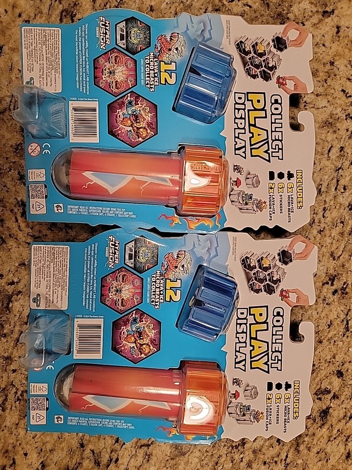 Mr Beast Swarms Lab 12 Micro Beasts Hyper Fusion Lava+Ice Sealed Set Of ...