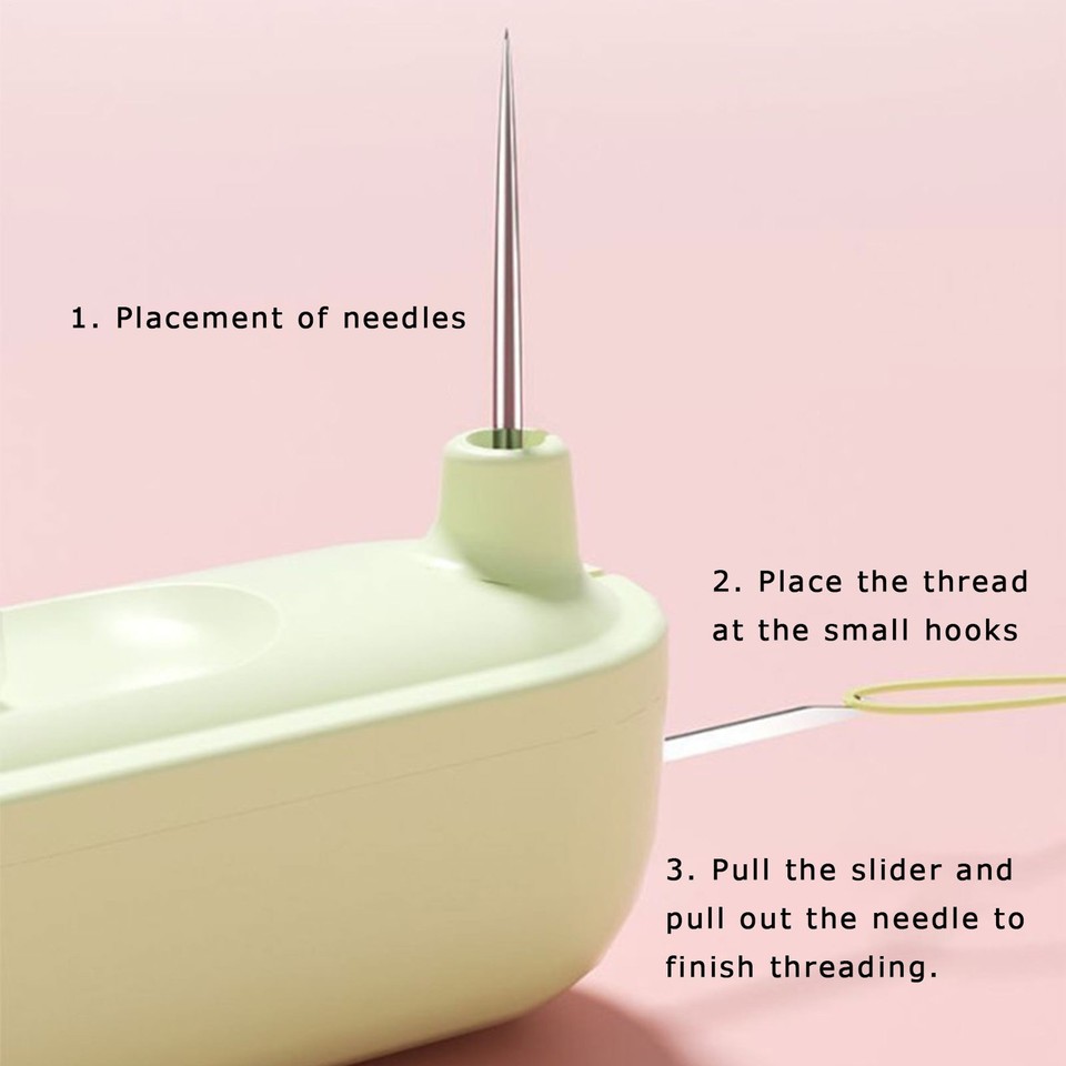 Adjustable Needle Threader Thread Device Easy Stitch Thread Tool ...