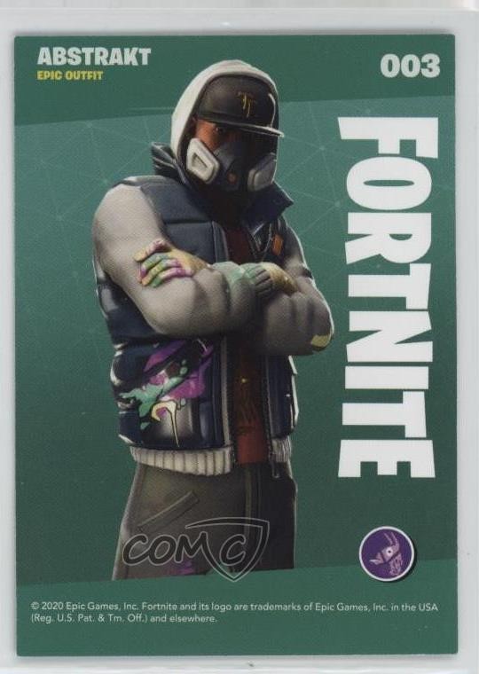 2020 Panini Fortnite Reloaded Abstrakt #003 1k31 | eBay