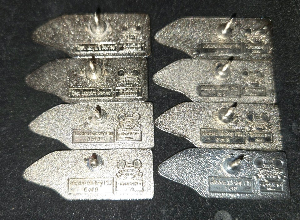 Disney Parks Mystery Hidden Mickey Set Of 5 Monorail Train Pins | eBay
