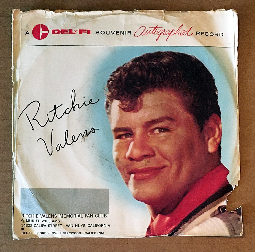RITCHIE VALENS 7 Inch 45 EP La Bamba 1960 Del-Fi Vinyl PS Rock & Roll ...