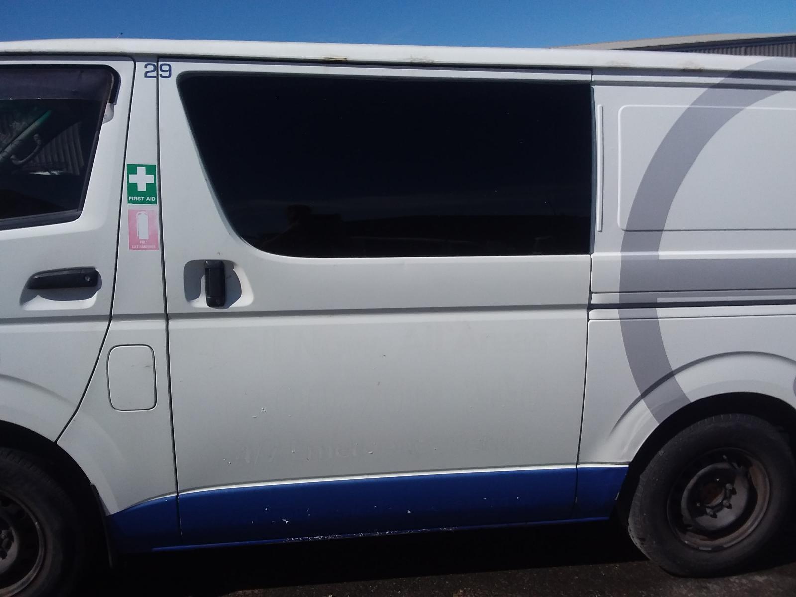 TOYOTA HIACE LEFT REAR DOOR TRH/KDH, LWB/SWB, GLASS TYPE, 03/05-04/19 ...
