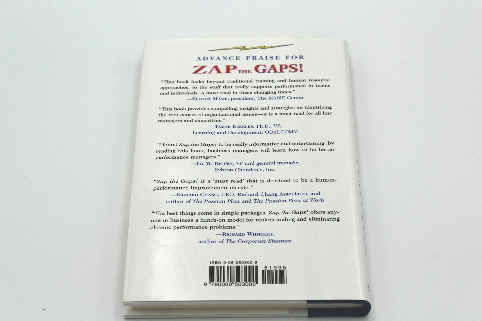 Zap the Gaps! : Target Higher Performance and Achieve It! by Dana ...