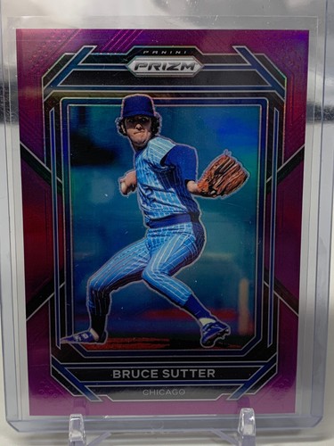 Bruce Sutter 2023 Panini Purple Prizm No.284 Chicago Cubs 26/99 | eBay