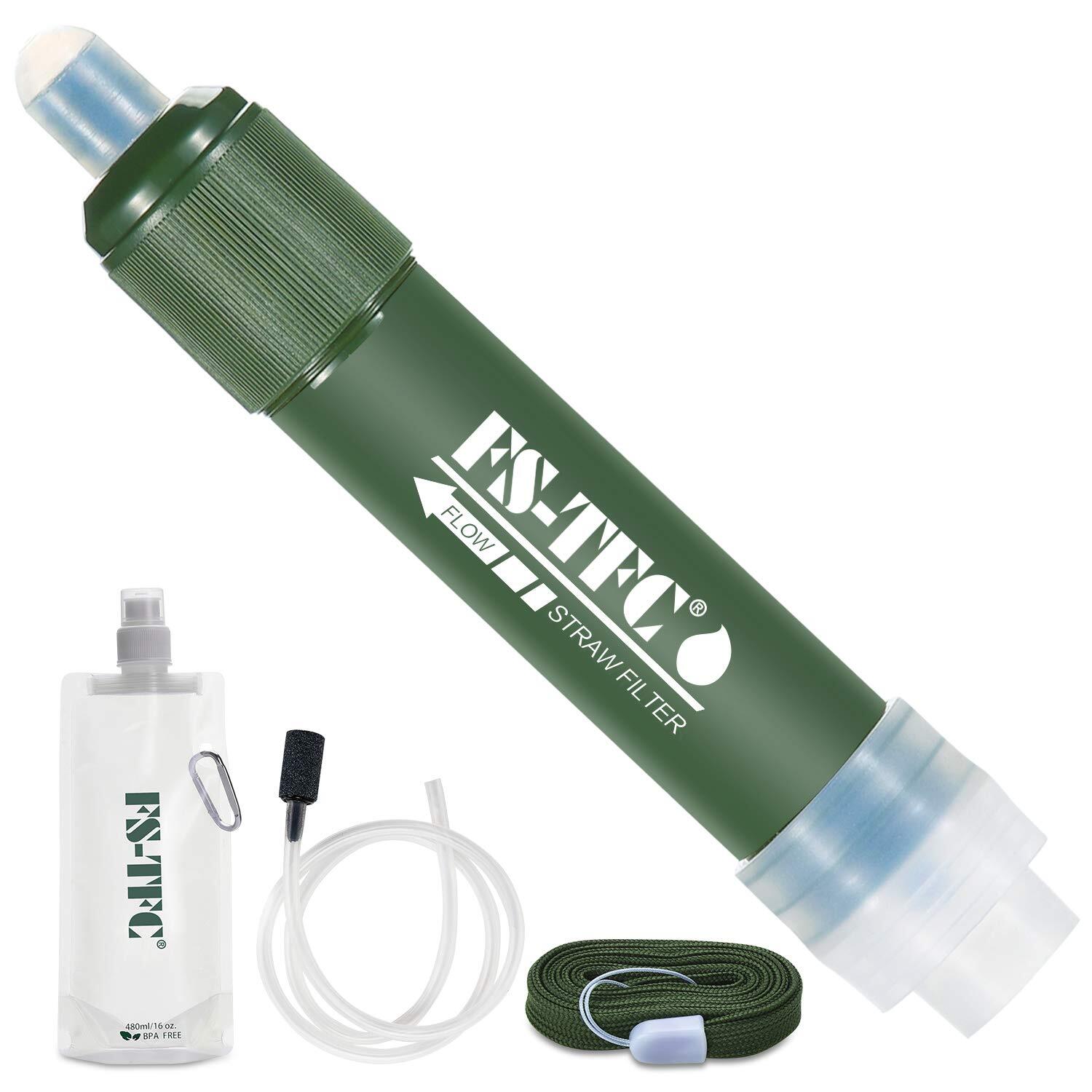 Mini Personal Water Filter with Multistage Filtration for Outdoor ...