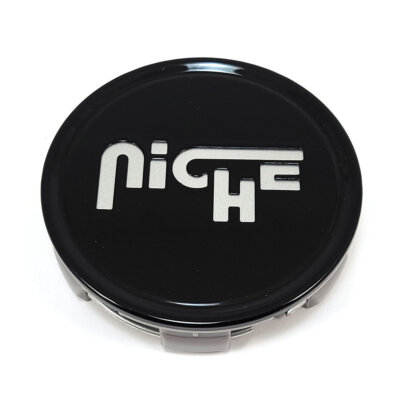 Niche Black Center Cap 2.95" for 5/6L M239 Rainier M240 Rainier M242 ...